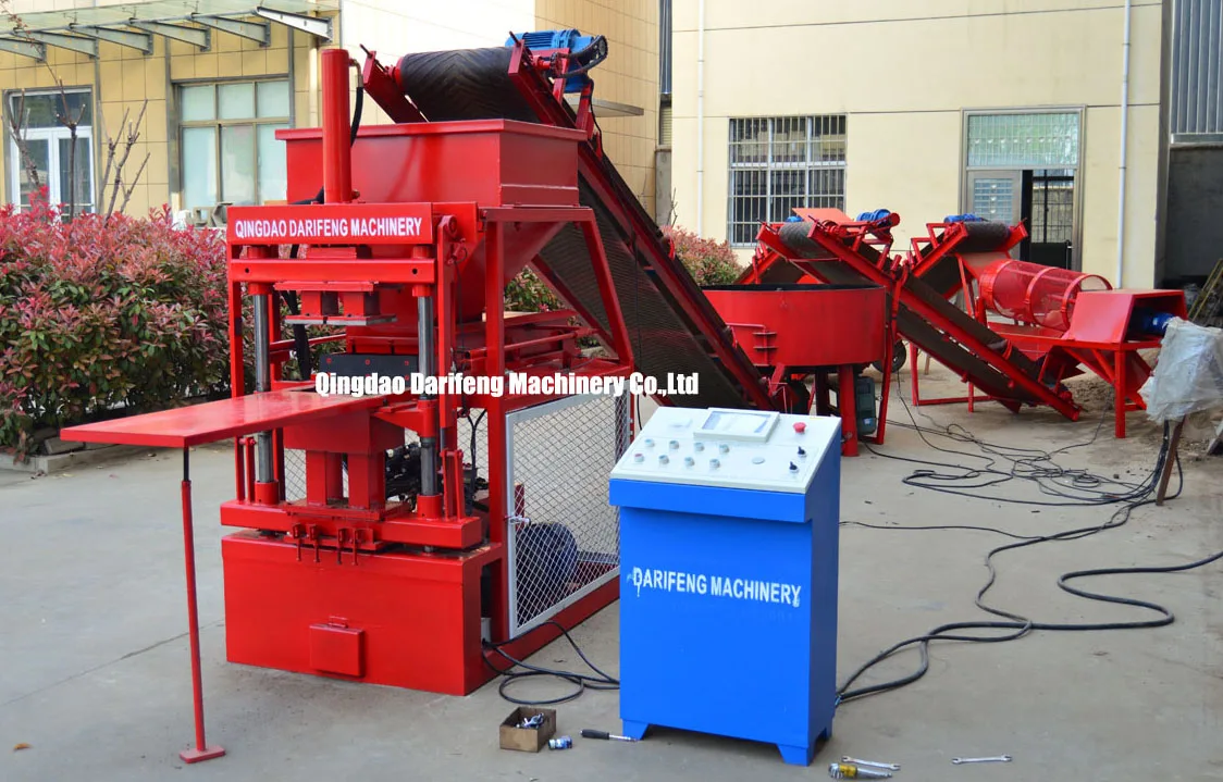Automatic Press Ecological Interlocking Bricks Compressed Earth Blocks ...