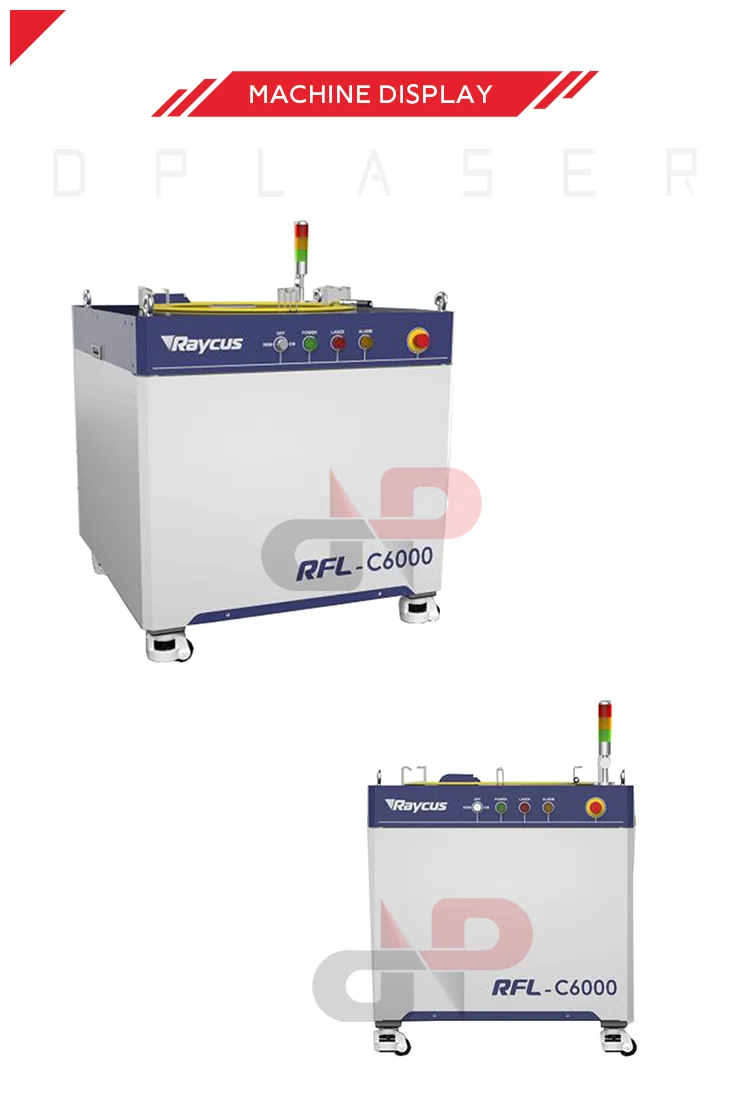 Raycus 6KW Fiber Laser Source - Competitive Price & Quality