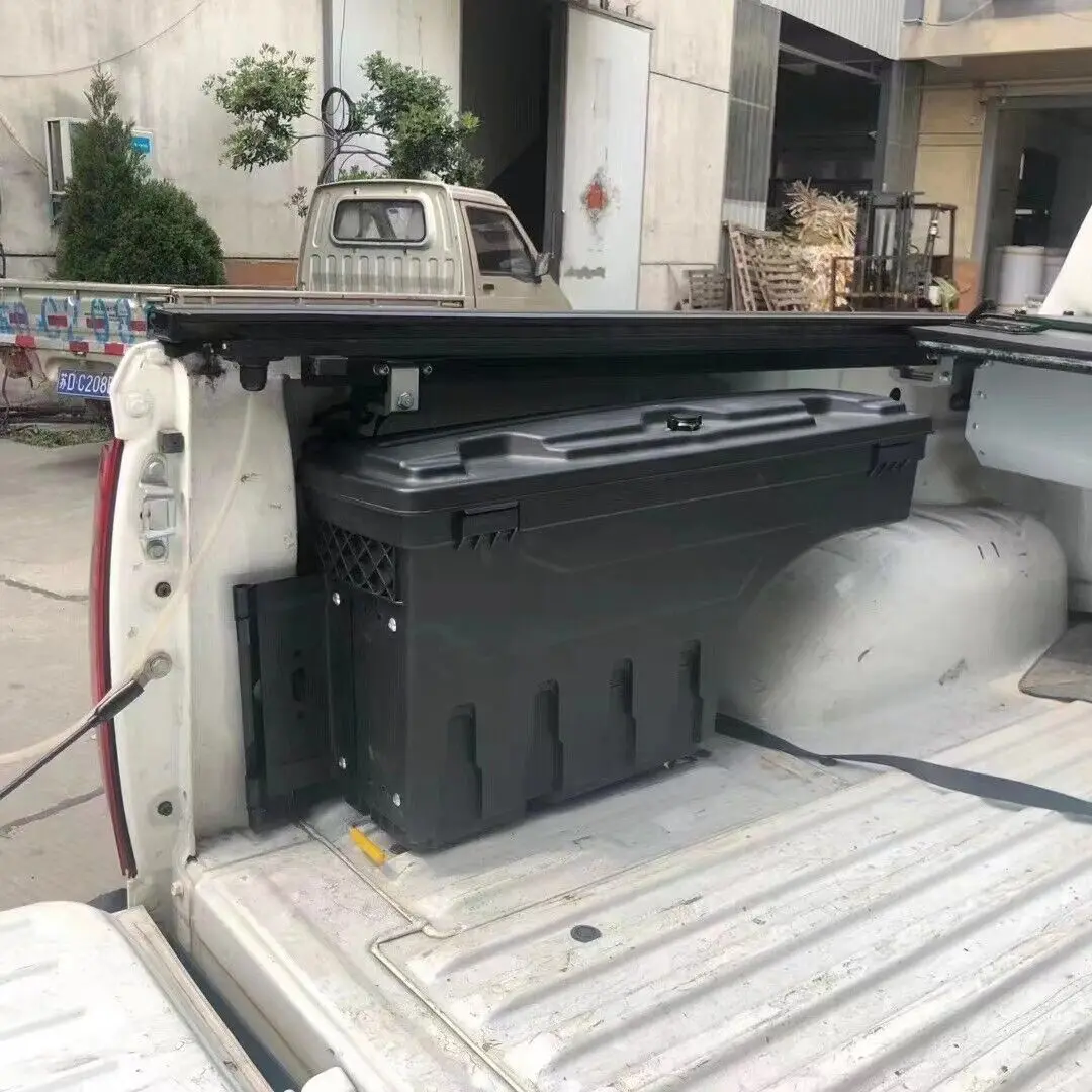 Hot Sale Universal Storage Box Black Plastic Tool Box For Pickup Truck ...