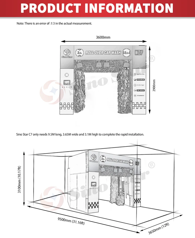 Automatic Car Wash Machine - Fully Automated & Durable