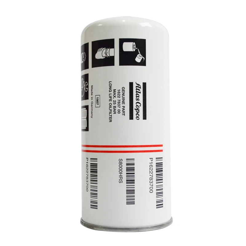 Screw Compressor Parts Oil Filter Replacement For Atlas Copco Air ...