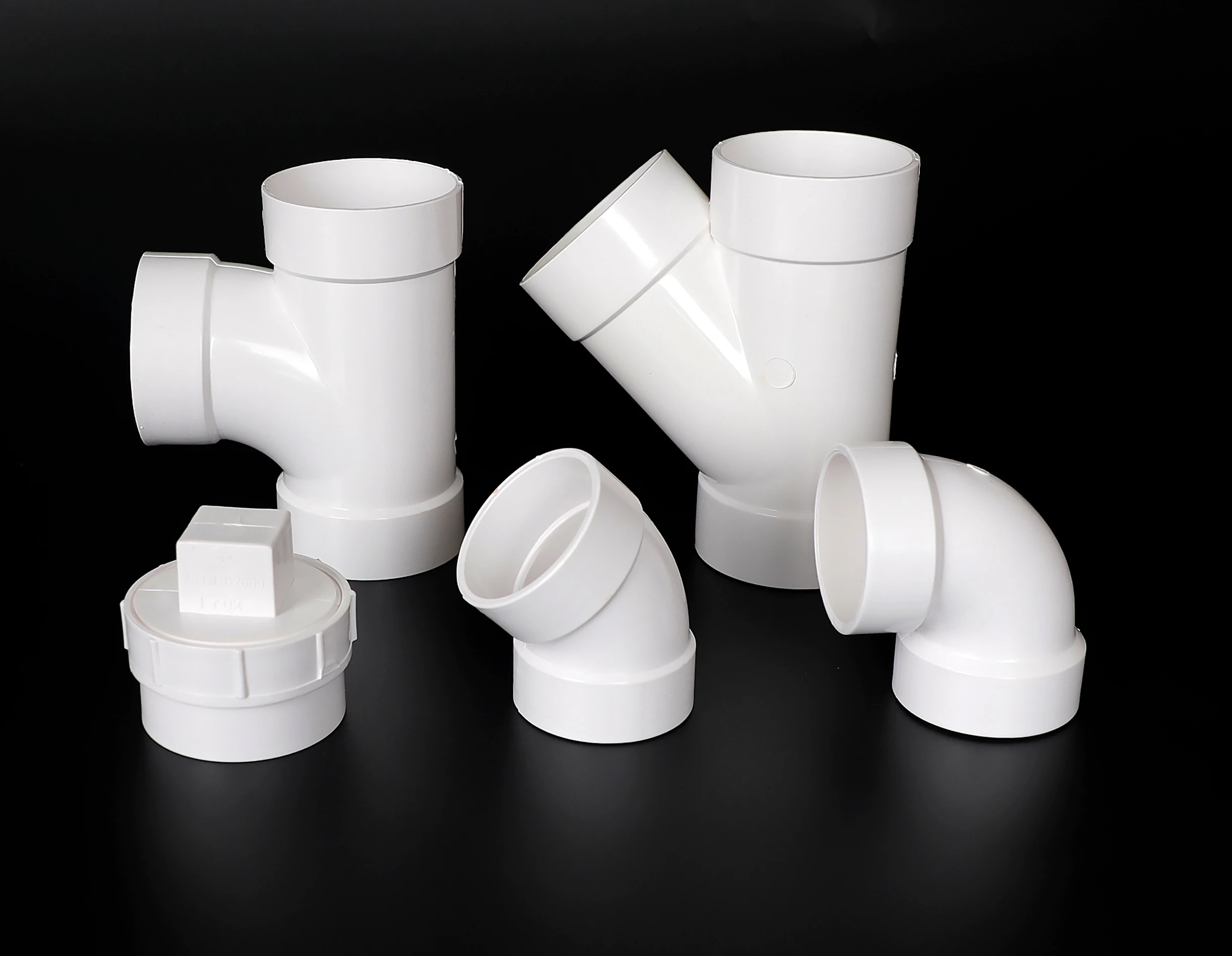Free Sample Manufacturer Prices Pvc Pipe Fitting For Water Supply 45/90 ...