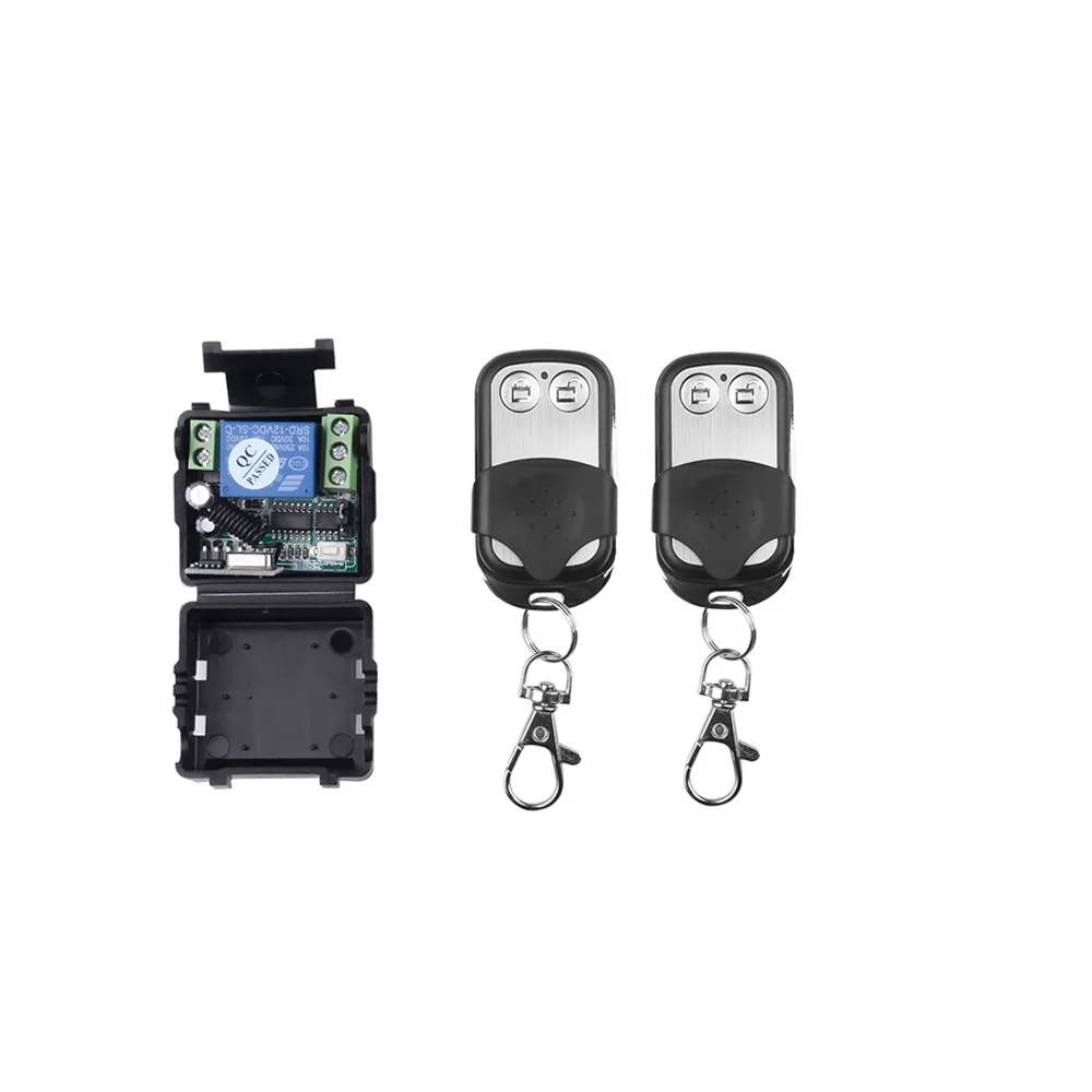 433Mhz Universal Wireless Remote Control Switch DC 12V 1CH relay ...