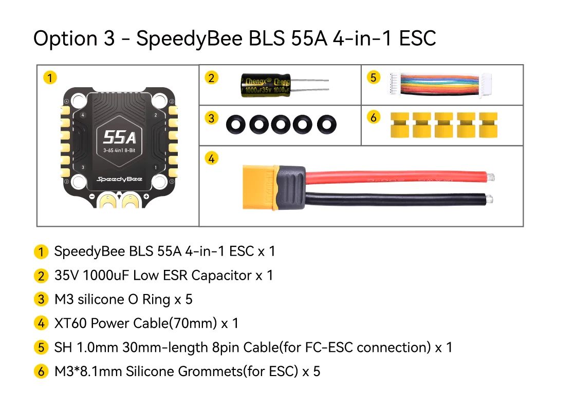 Speedybee F405 V4 3-6s 30x30 Fc&esc Fpv Stack Icm42688p F405 Flight ...