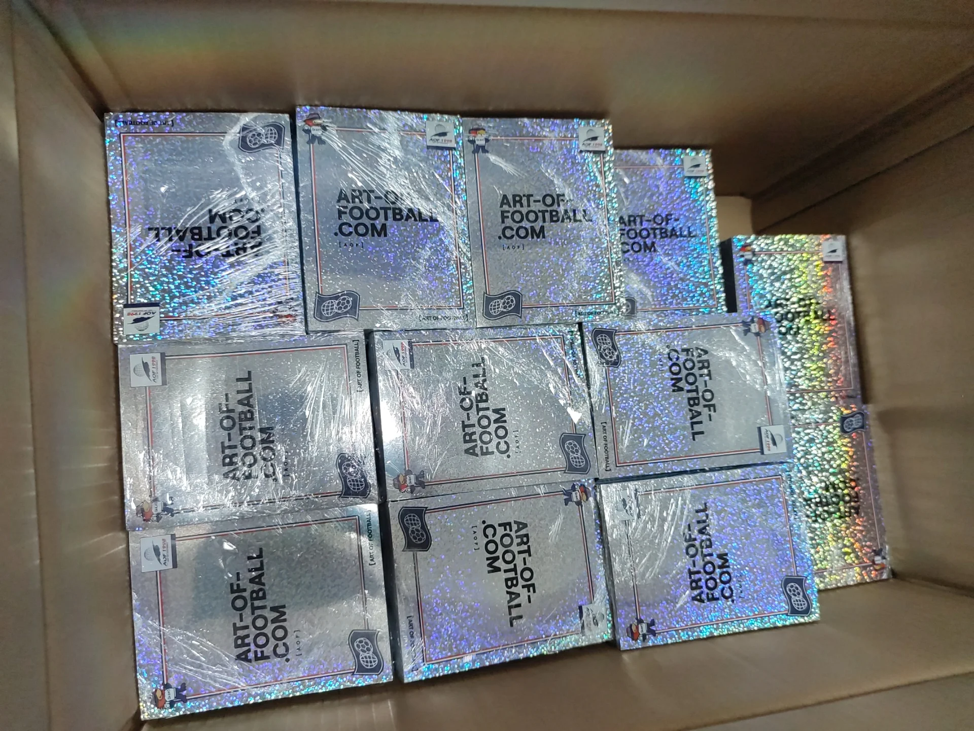 Custom Glossy Glitter Laser Holo Foil Sticker Printing
