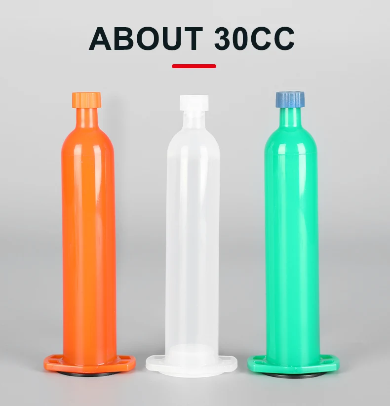 30ml IE-I Plastics Glue Packaging Piston and Cylinder 2-piece Set for ...