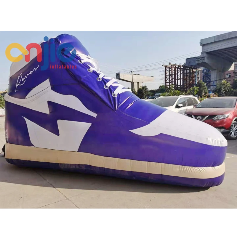 Custom Made Inflatable Shoe Models. Advertising Design of Inflatable ...