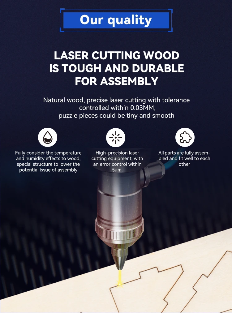 Wincent Gear Set Marble Run Model Kit Run With Engine Wooden 3d Puzzle ...