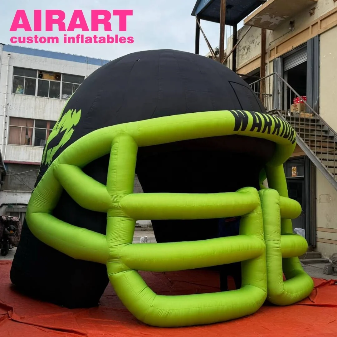Sports Games Prop Giant Inflatable Helmet Football Inflatable Helmet ...
