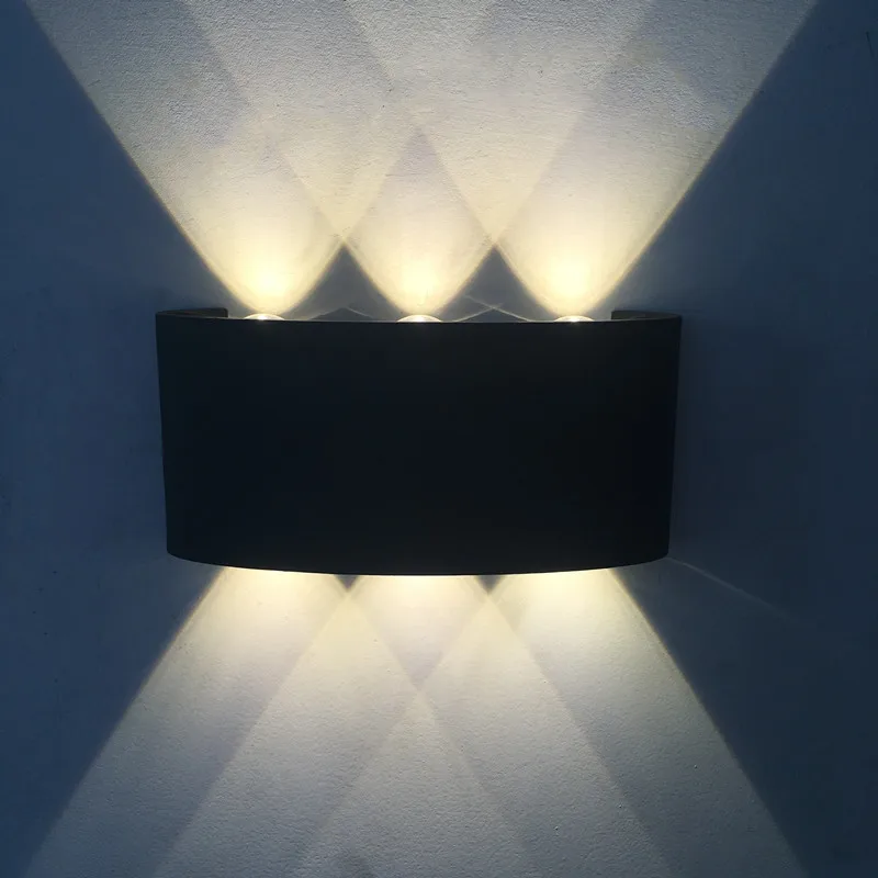 Hot Sale Wall-mounted Up And Down Wall Lamp 4w 6w 8w 10w Waterproof ...