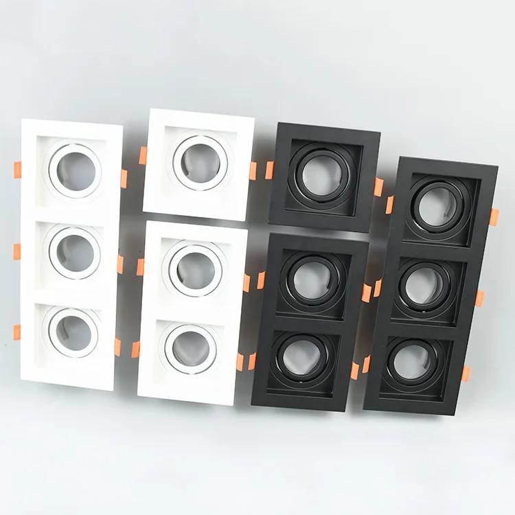 Modern Square Recessed LED Downlight - 50000 Hours Lifespan