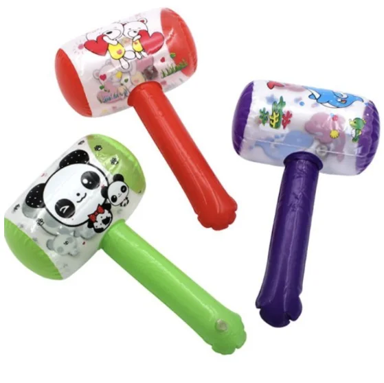 Pvc Customized Kids Inflatable Cartoon Characters Hammer Mallet With ...