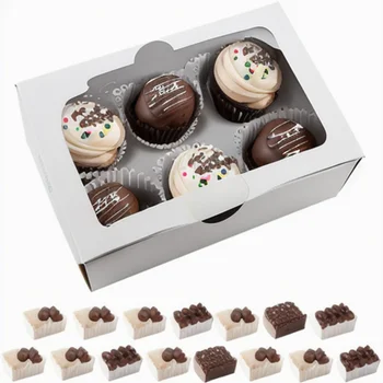 Luxury Custom Cookie Paper Cardboard Packaging Boxes With Inserts - Buy ...