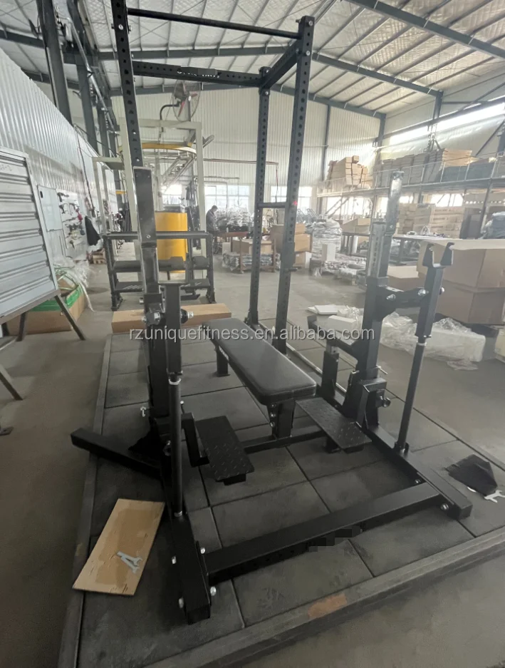 3x3 Squat Steering Fitness Power Rack - IPF Competition Bench