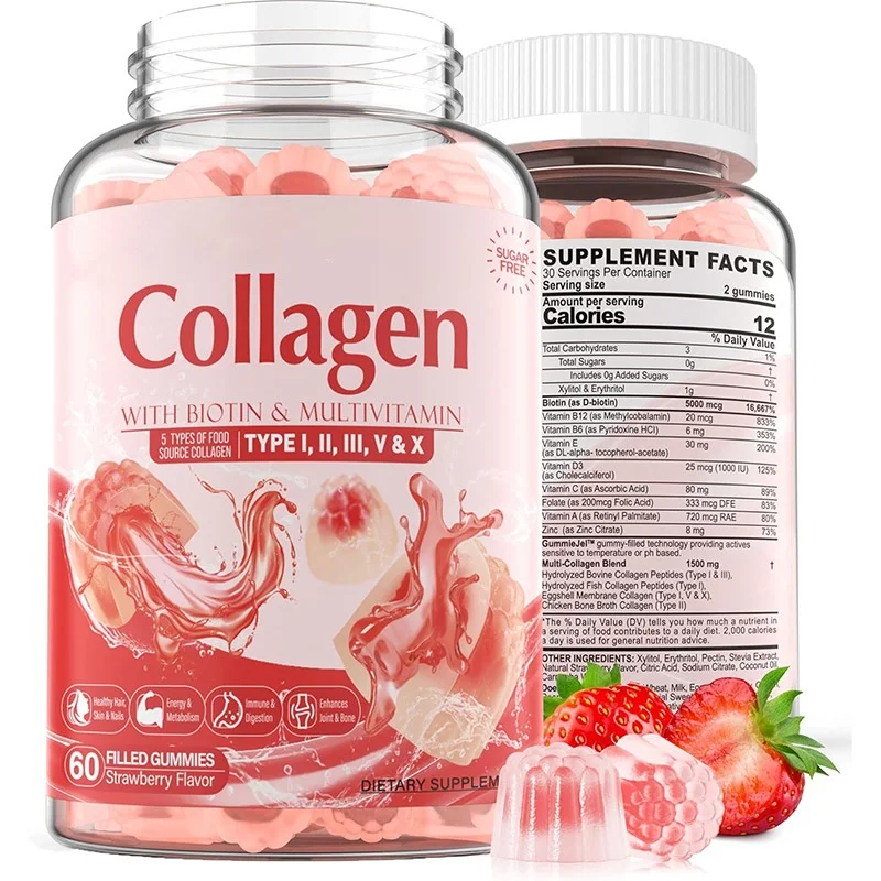 Collagen Gummies - Natural Beauty Brightening Skin Whitening