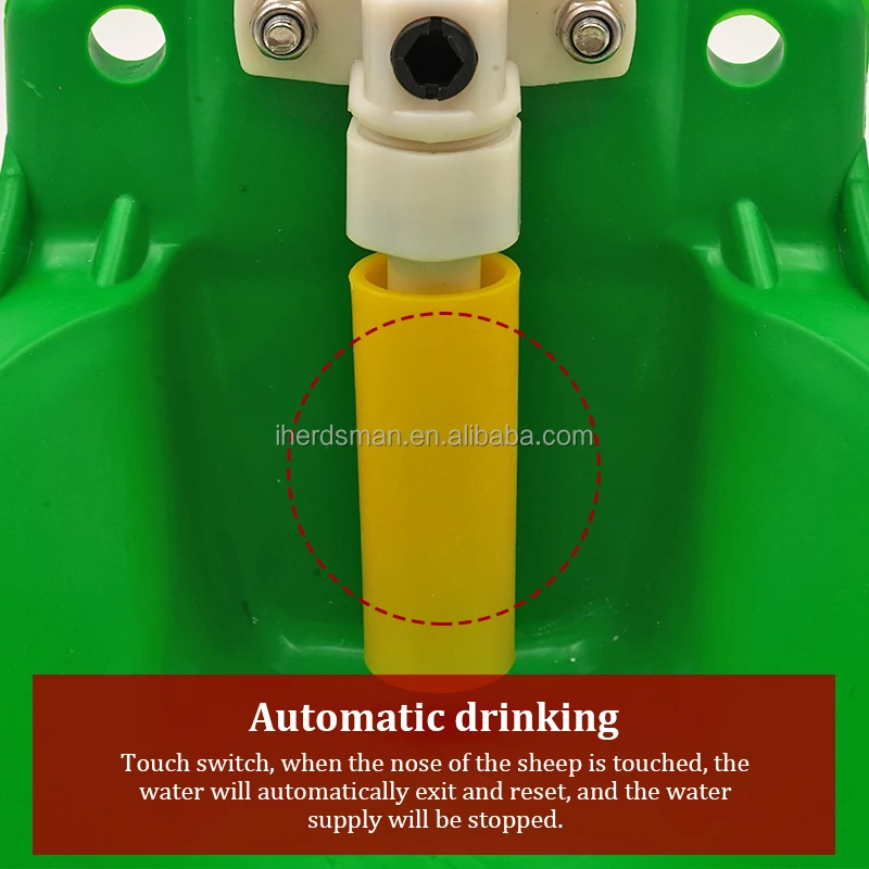 Plastic Valve Sheep Goats Automatic Water Drinker Drinking Bowls For ...