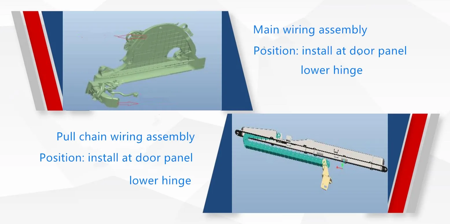 Electric Auto Sliding Door Kits for Hiace/sprinter/van