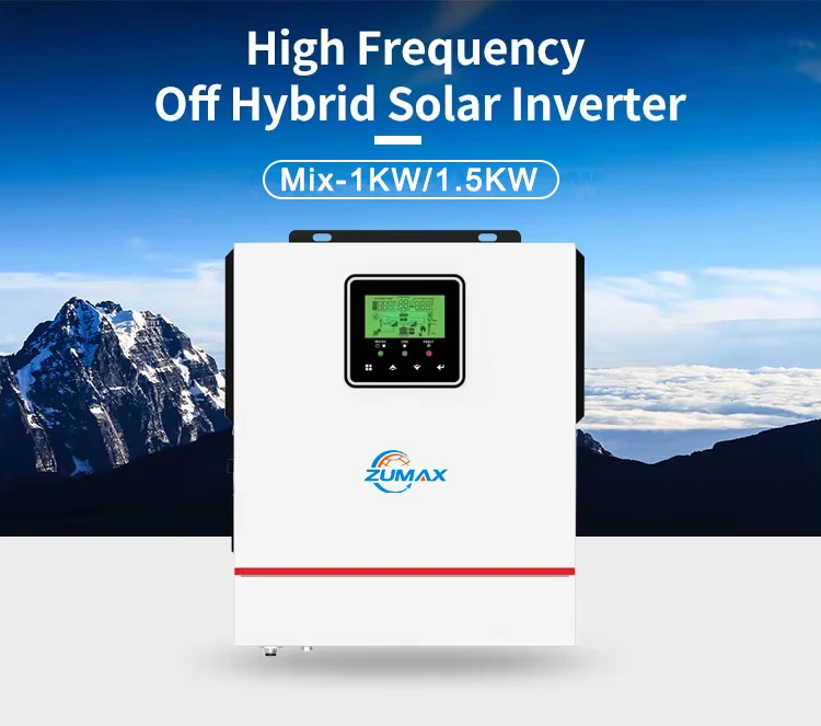 Zumax 1kw & 1.5kw Hybrid Solar Inverter - Efficient Power
