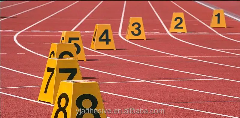 School Playground Rubber Surface Mat Athletic Plastic Track Painting ...