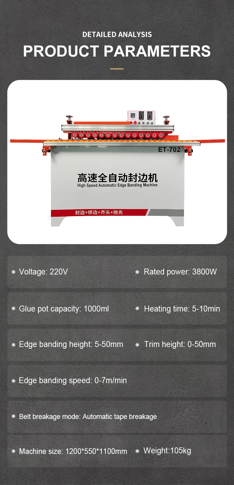 Diy Edge Banding Machine 2mm Pvc Door Edge Banding Machine Door Cabinet ...
