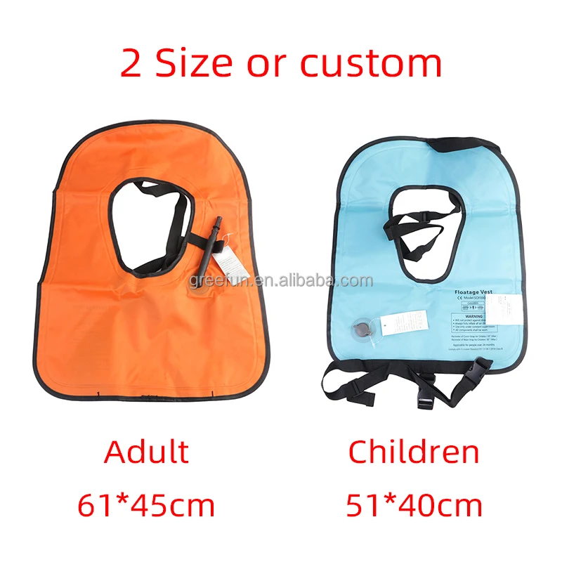 Swim Life Jacket Inflatable Jacket Kid Life Vest Toddler Floatie Kid ...