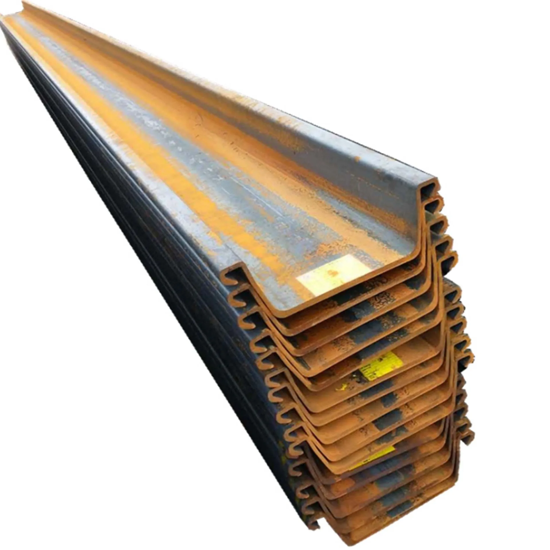 Hot Rolled Steel Sheet Pile Z-type Concrete Molding Sheet Pile ...