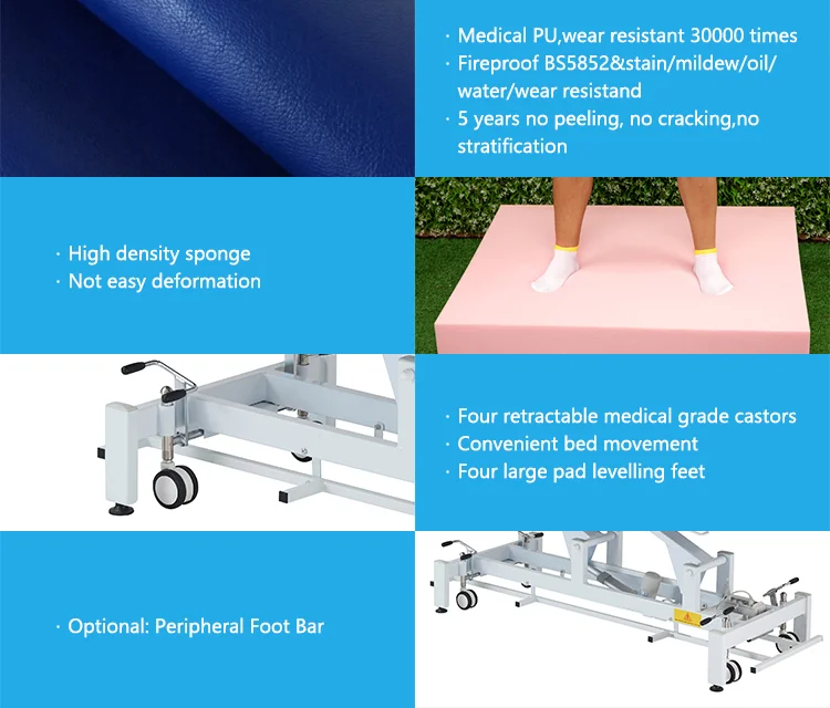 Physiotherapy Traction Bed Lumbar And Neck Traction Table - Buy ...