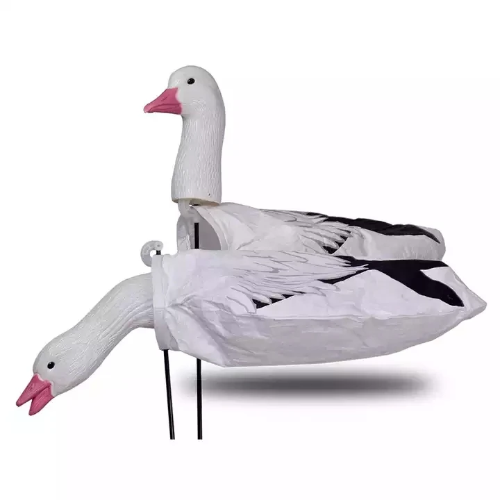 Garden Decoration Tyvek White Snow Goose Wind Sock Decoys