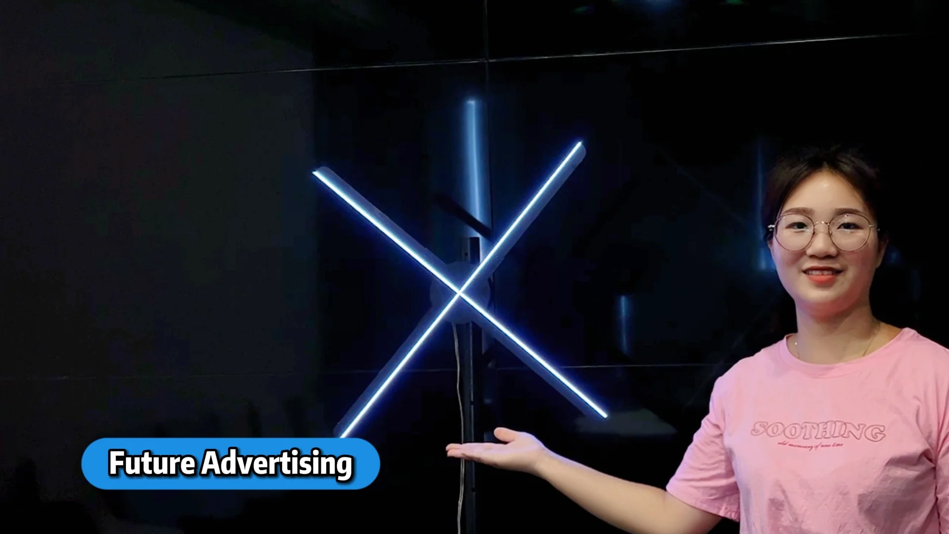 Coeus 3d Holographic Led Advertising Fan 65cm Led Fan 3d Hologram ...