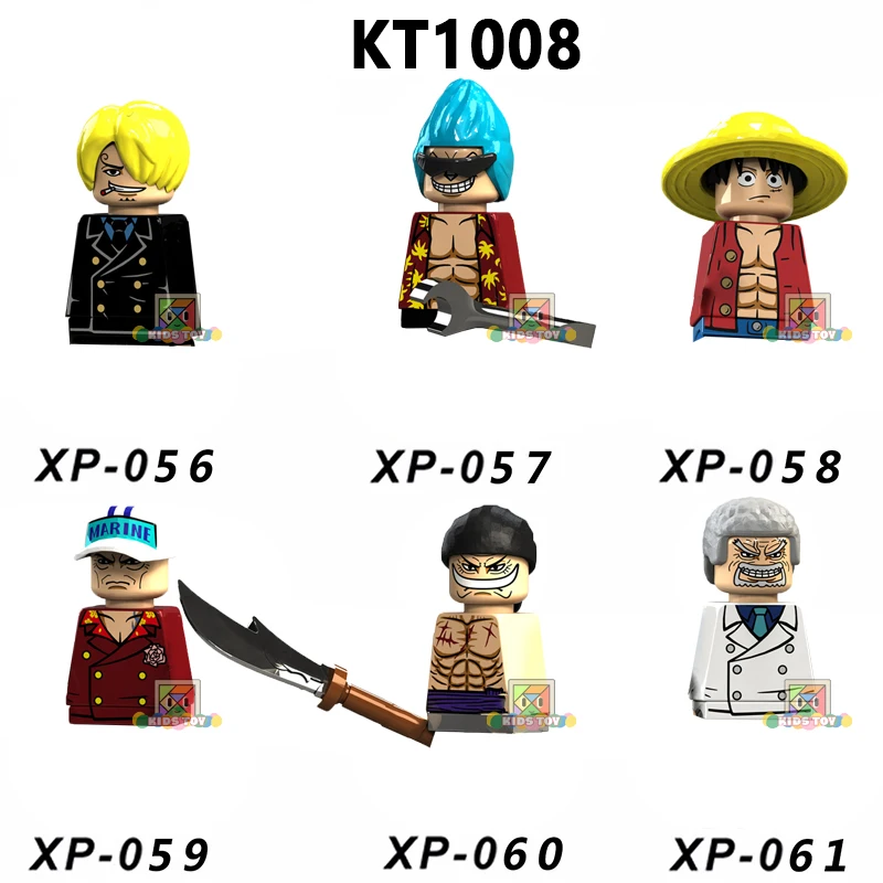 New Tp051 Tp052 Nika Luffy Gear 5 Carton Anime Character Mini Building ...