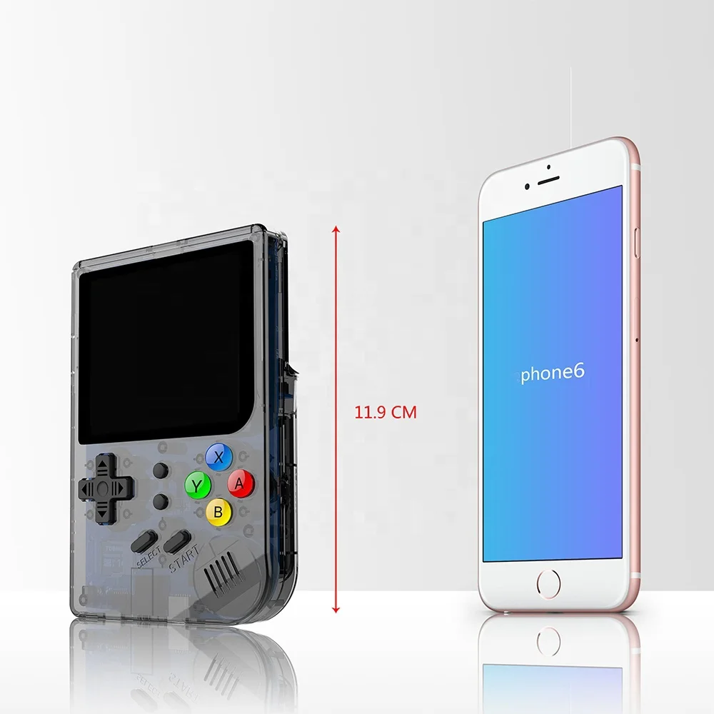 Anbernic RG300 Handheld Game Player 64 Bit Linux Open Source System 3.5 inch Screen 1800mAh Battery Classic Video Game Consoles Alibaba