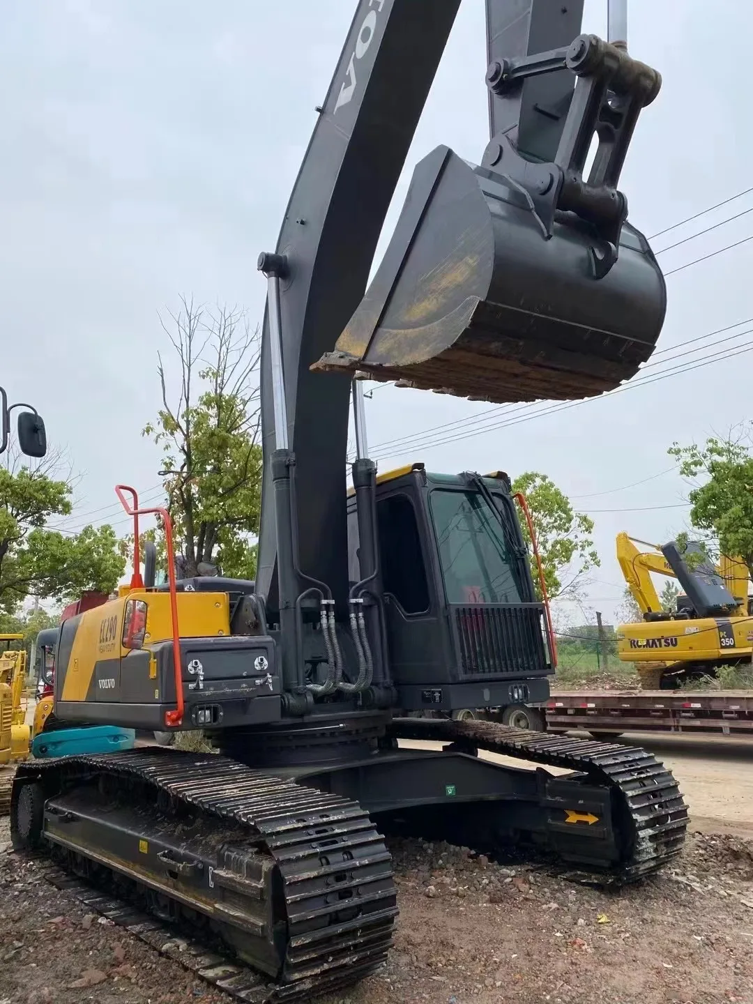 Used Volvo 290 Excavator Original Imported Used Volvo 290 Excavator ...