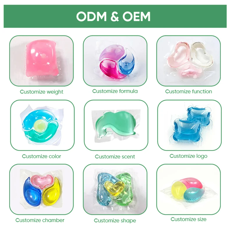 Ikeda Auto Washing Liquid Gel Pods Box Laundry Sent Liquid Wholesale ...