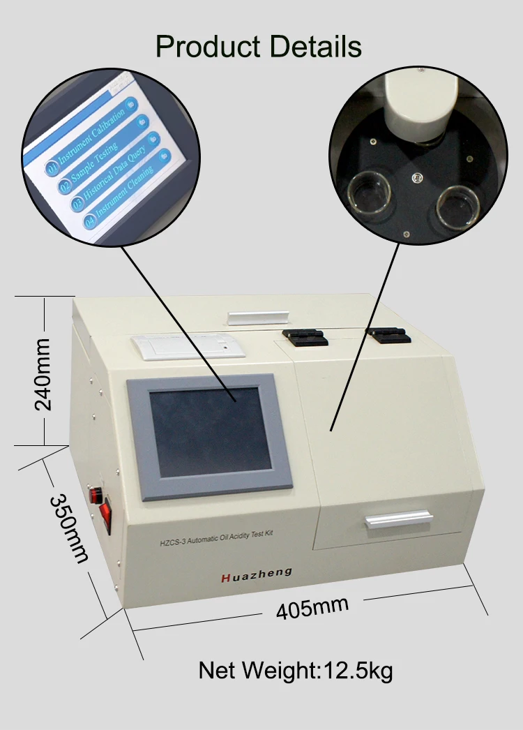 华正astm D664实验室自动绝缘油酸值仪酸测试套件油酸值测试仪 - Buy 油酸度测试仪,石油电子密度计,油酸检测试剂盒 Product on Alibaba.com