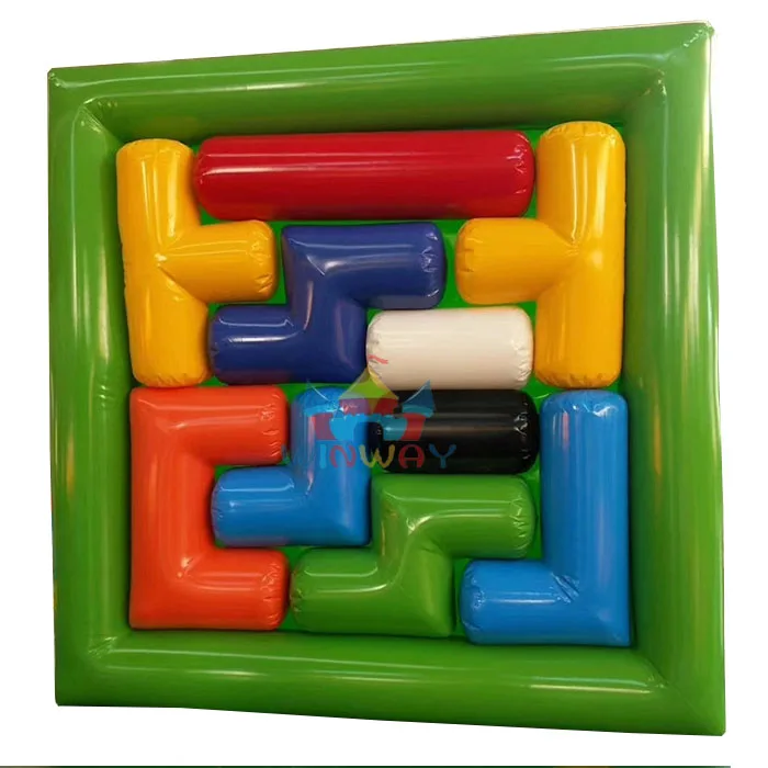 Popular Big Block Puzzle Inflatable Jigsaw Puzzles Game Team Building ...