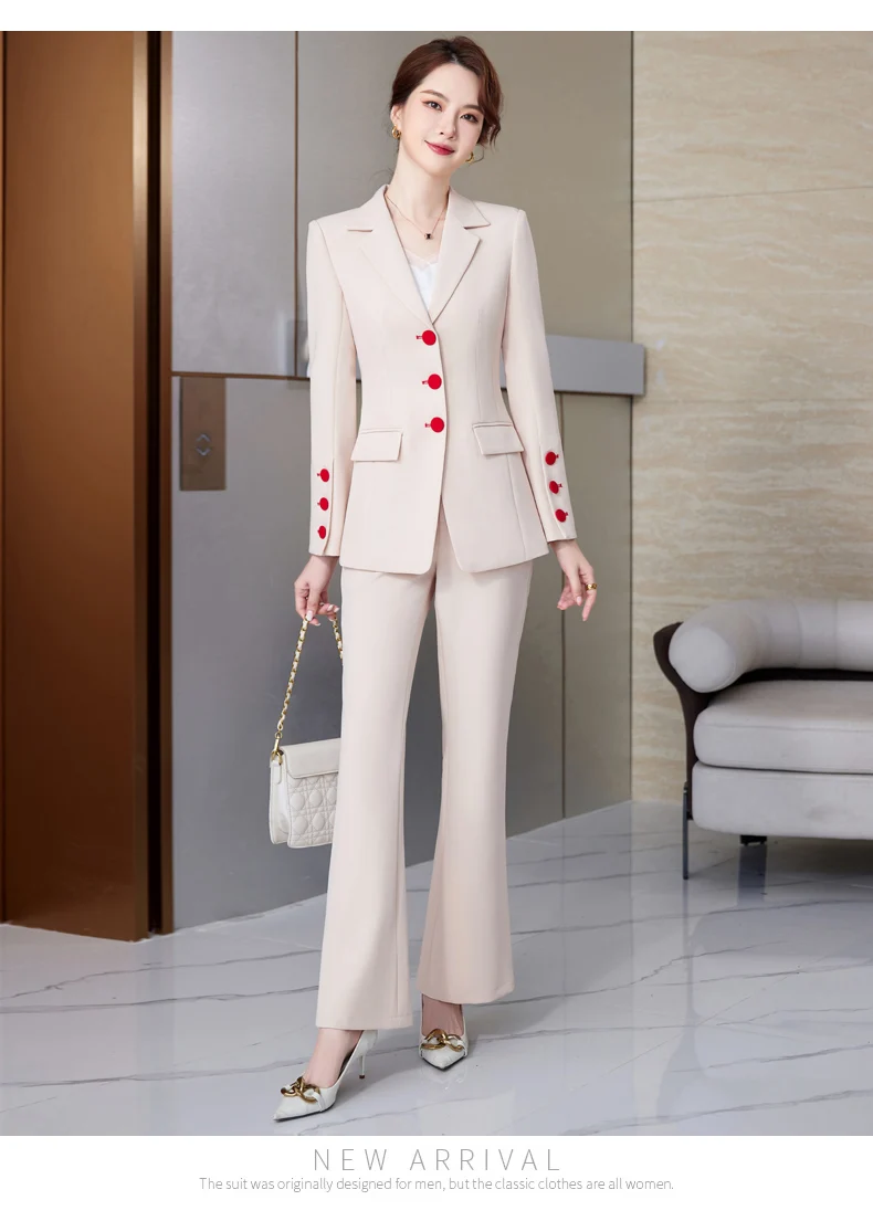 Ladies Women's Clothing Business Trouser Suit - Formal Office