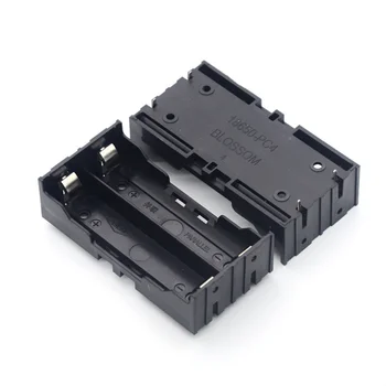 2 Cell Parallel Li-ion 18650 3.7v Lithium Battery Holder With Pc Pins ...