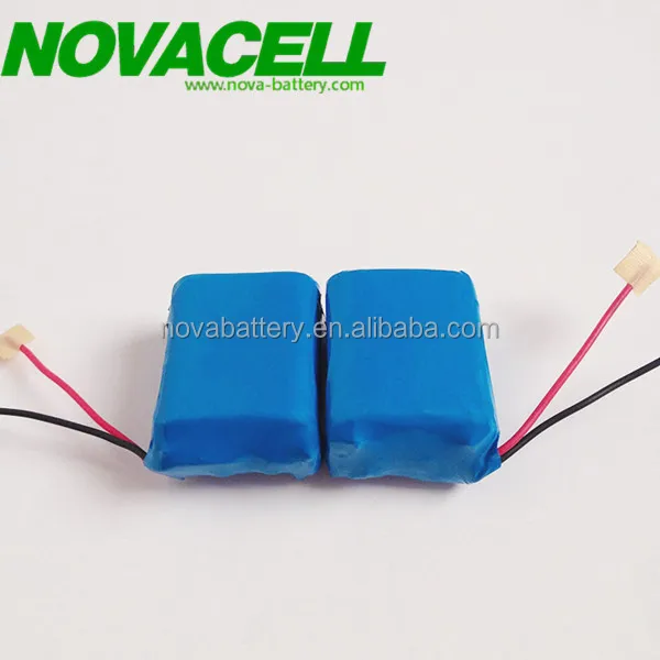 Novacell Prismatic Lithium Polymer Battery 3.7v Lipo Battery 1300mah ...