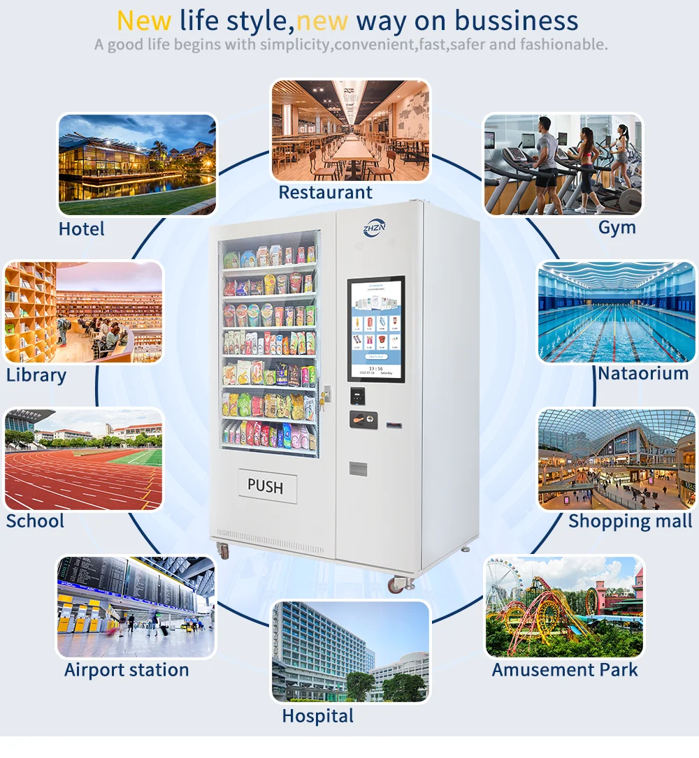 Automatic Frozen Food Vending Machine - Efficient & Reliable