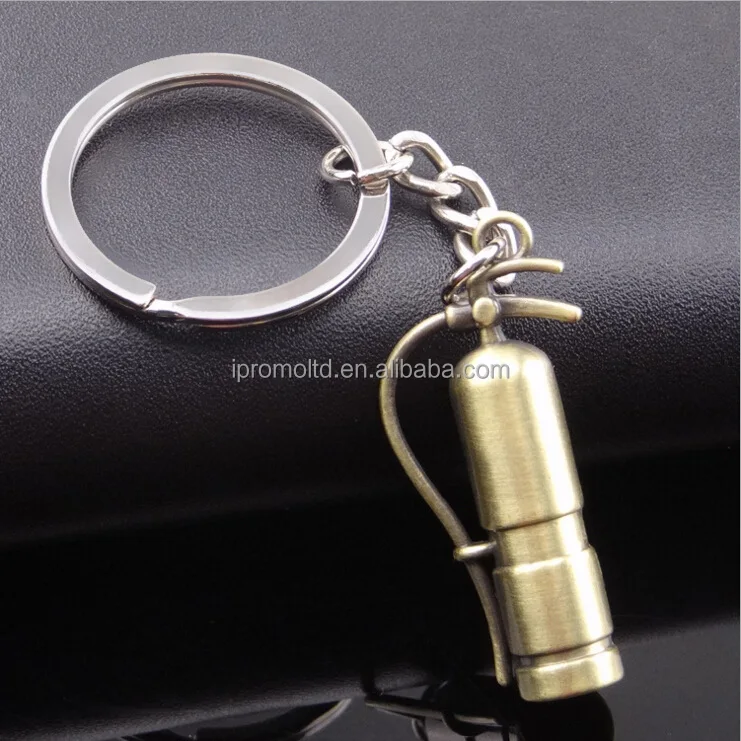 Mini Fire Extinguisher Shaped Metal Keychain/custom Keychain For Gifts ...