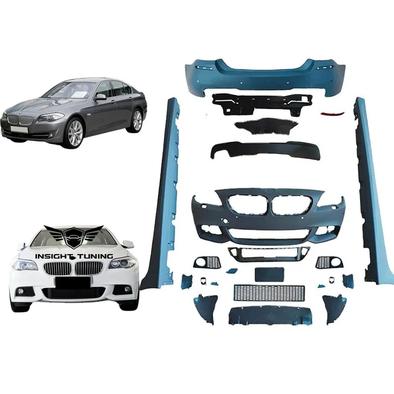High Quality Conversion 5 Series Auto Front Bumper Side Skirt 535I ...