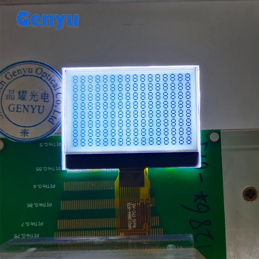 Small Monochrome Lcd Display 128x32 128x64 192x64 128x128 Mono Dot Matrix Graphic Lcd Display ...