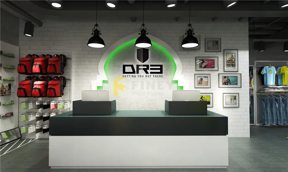 Customized Sport Shop Fitting - Modern & Durable Solutions