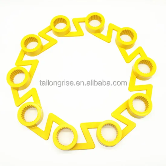 Heavy Duty Vehicle Parts Polyurethane Wheel Bolt Lock Lug Nut Set 10 ...