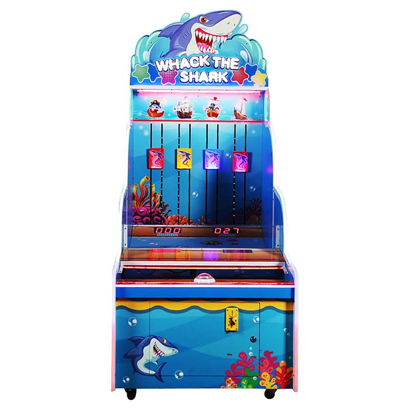 Indoor Amusement Park Coin Operated Arcade Gaming Shark Competition ...