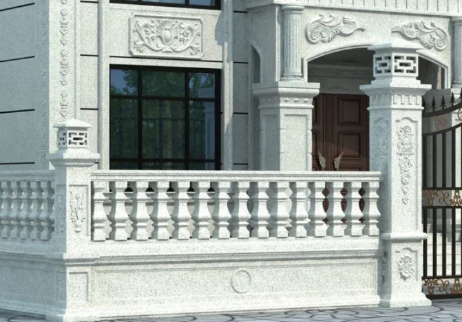 Durable Concrete Casting Molds for Baluster Handrail Fences