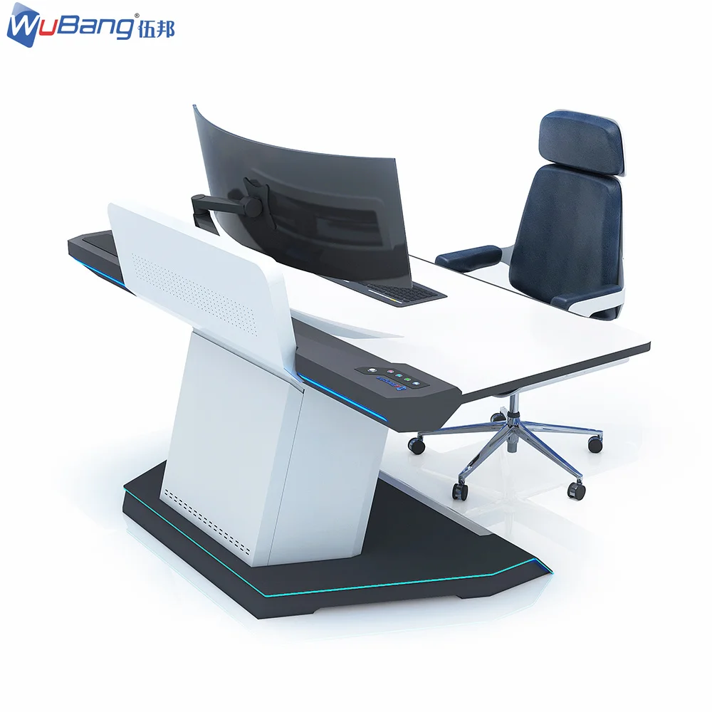 Ceo Modern Design Modular Office Console Executive Office Desk Wooden ...