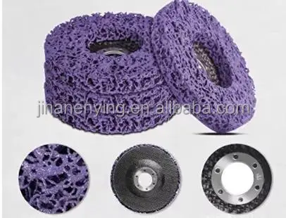 Clean and Strip Disc 115mm 150mm - Heavy Grit Poly Strip Disc for Metal