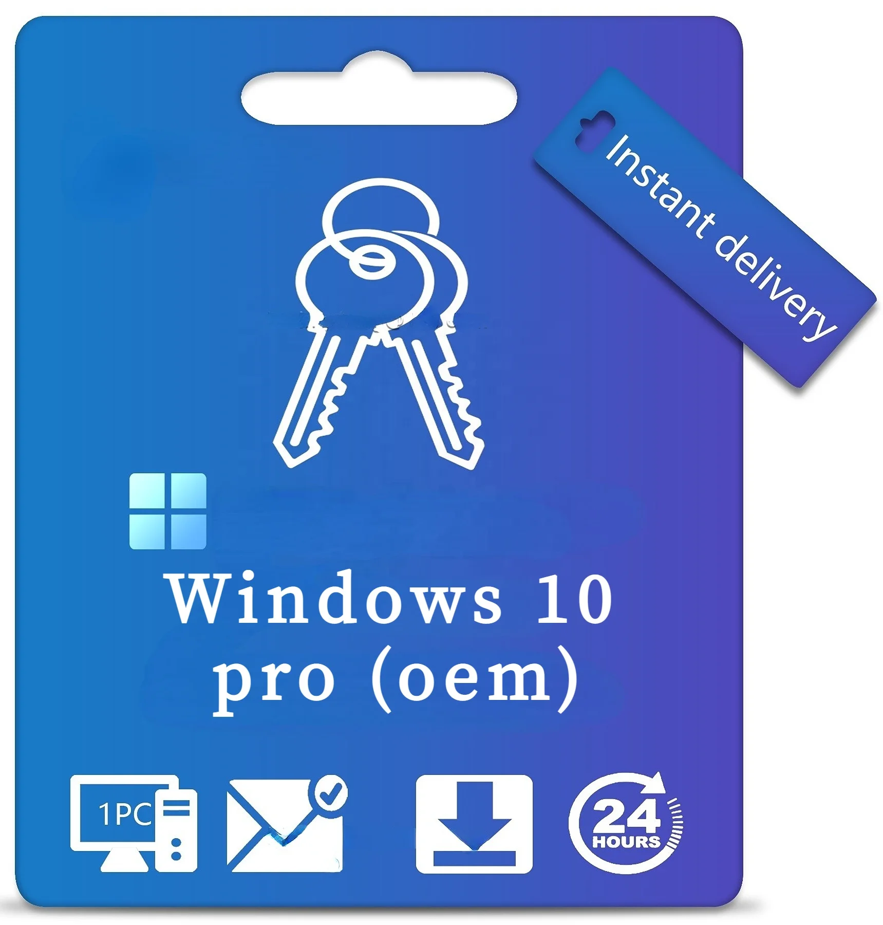 100% Online Activation Win 10 Pro Oem Retail Key Code Win10 Pro Oem Win ...