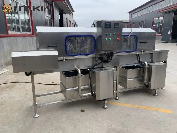 Industrial Automatic Continuous Bottle Washer Machine